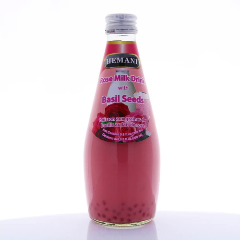 Hemani Rose Milk Drink 24x300ml - Mega International Foods Aust