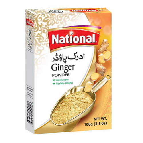 National Ginger Powder 100G Dozen - Mega International Foods Aust