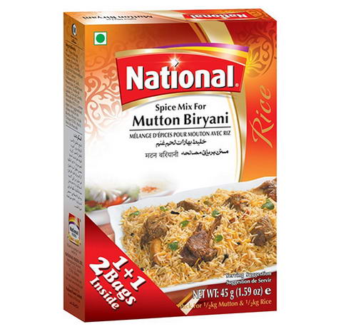 National Mutton Biryani Dozen - Mega International Foods Aust