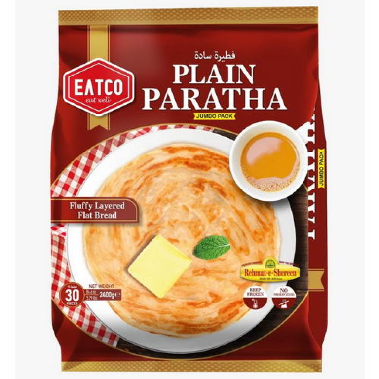 Rehmat e Shereen Plain Paratha 80g (30 pc x 4 packs) - Mega ...