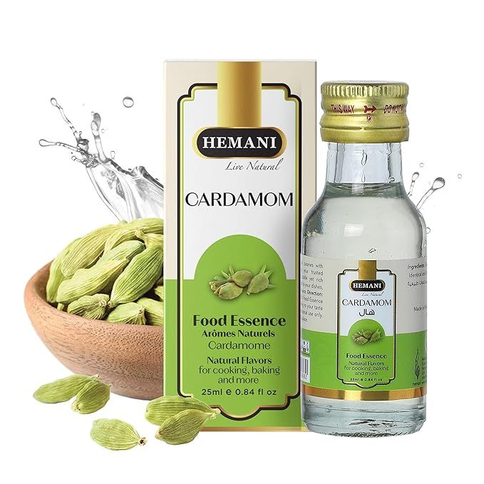 Hemani Food Essence Cardamom 25ml Dozen - Mega International Foods Aust