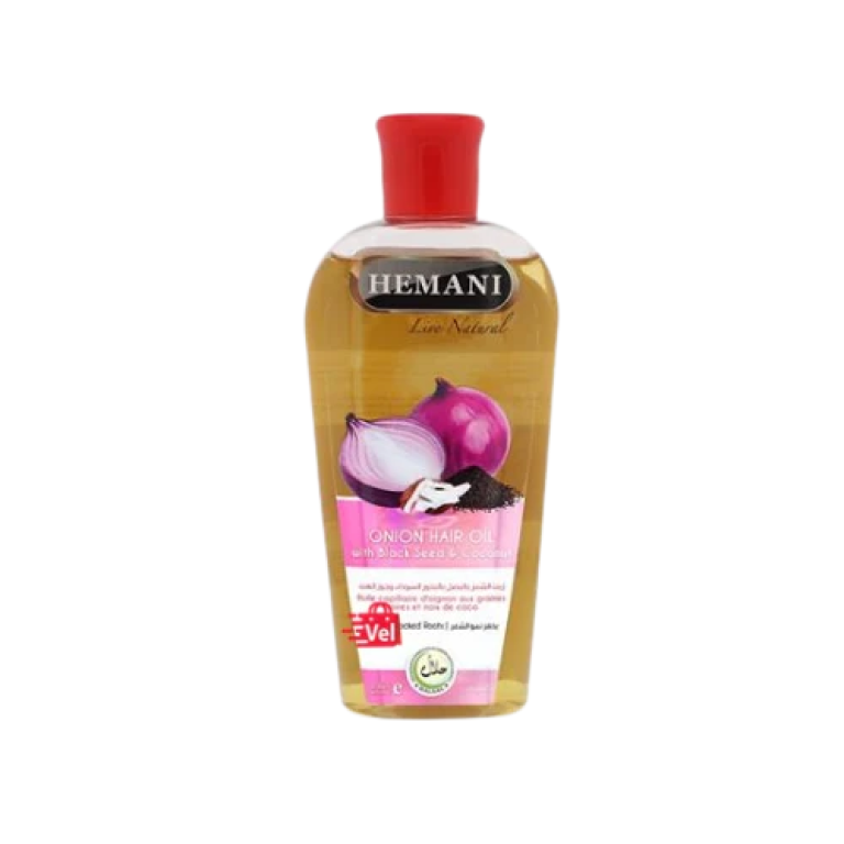 Hemani Hair Onion Oil 200ml Dozen - Mega International Foods Aust